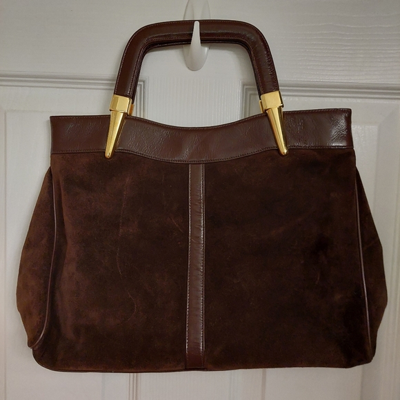 Susan Gail | Bags | Rare Vintage Genuine Leather Suede Susan Gail ...